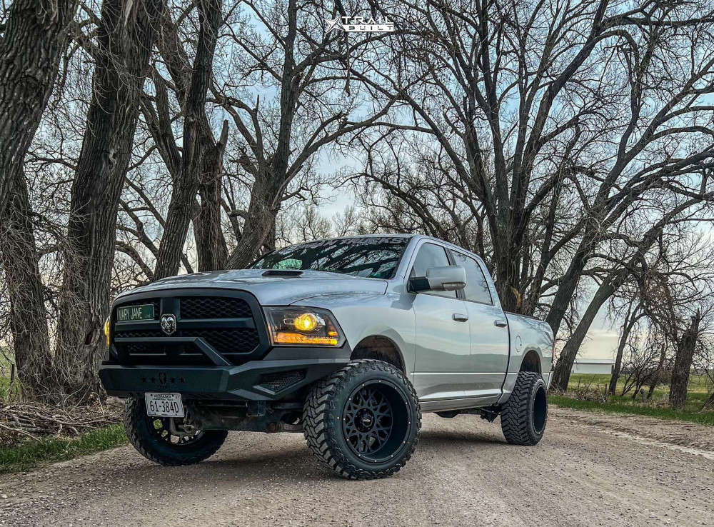 2014 Ram 1500 Wheel Offset Super Aggressive 3"-5" Suspension Lift 4 ...