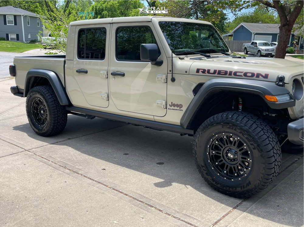 2022 Jeep Gladiator Wheel Offset Aggressive > 1" Outside Fender ...