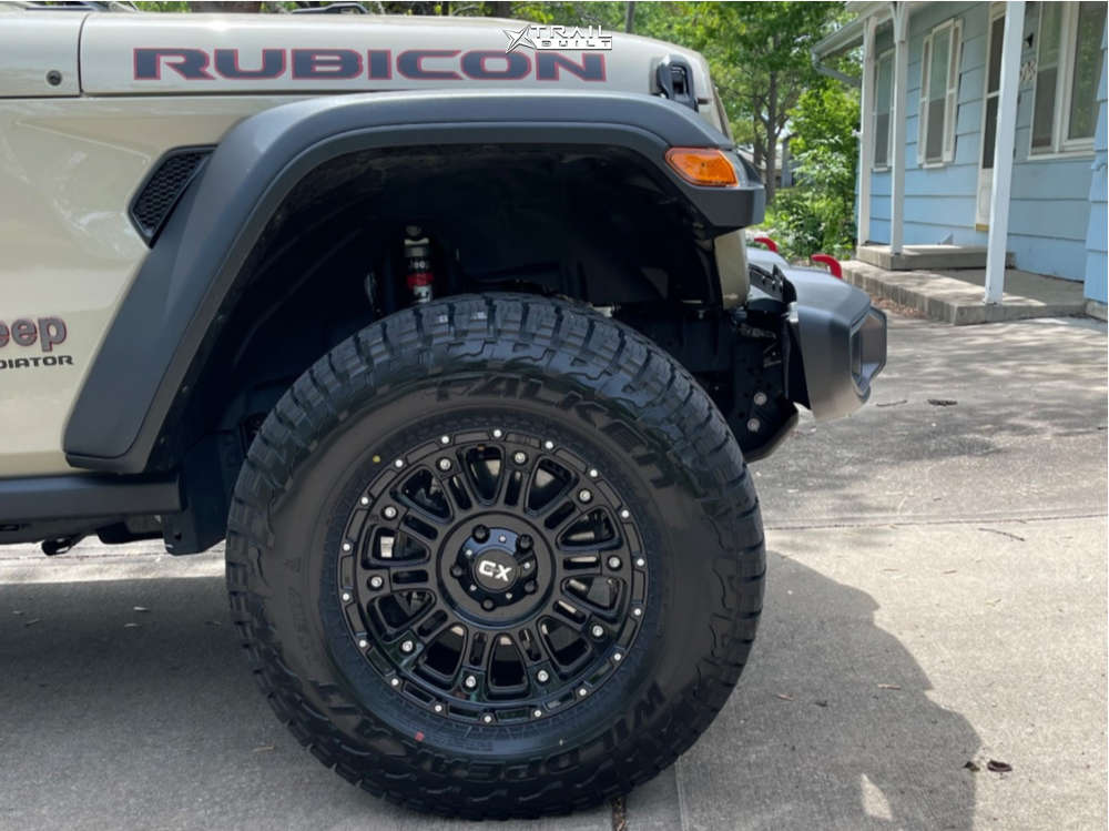 2022 Jeep Gladiator Wheel Offset Aggressive > 1" Outside Fender ...