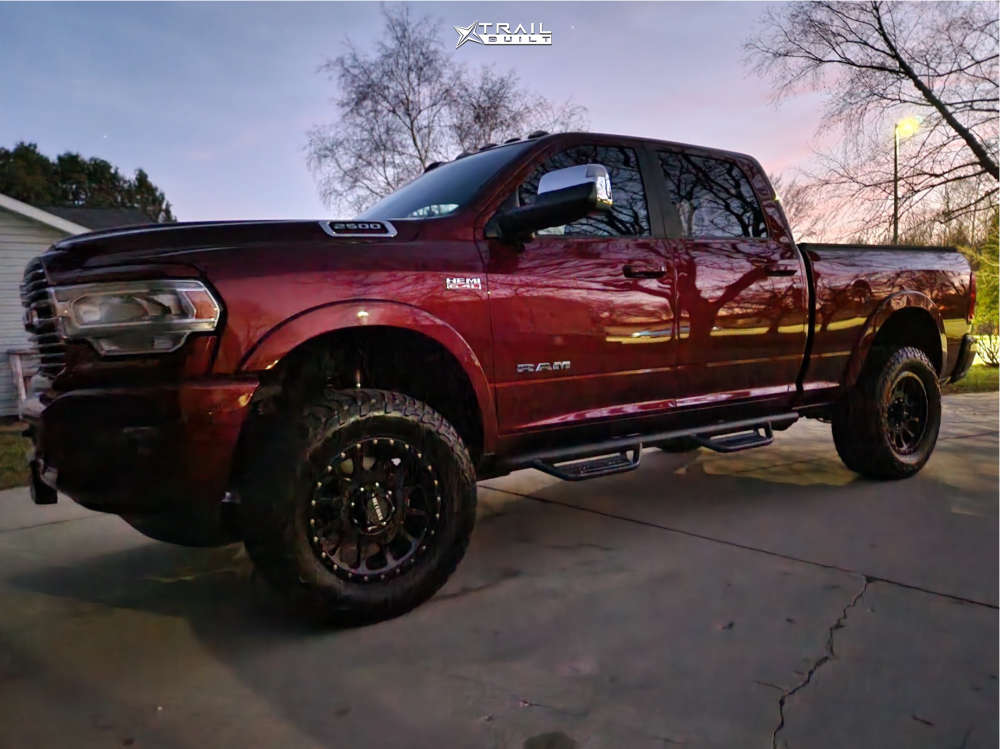 2019 Ram 2500 Wheel Offset Aggressive > 1" Outside Fender Leveling Kit ...