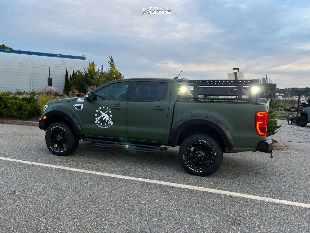 2020 Ford Ranger Wheel Offset Slightly Aggressive Suspension Lift 3.5 ...