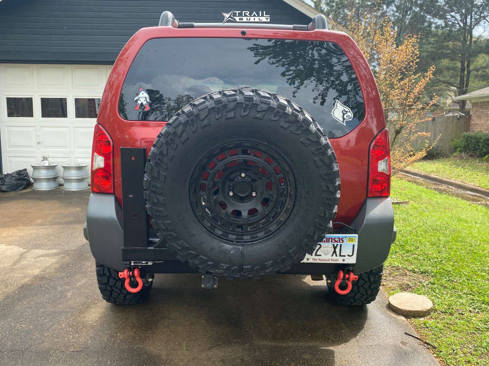 2013 Nissan Xterra Wheel Offset Aggressive > 1" Outside Fender ...