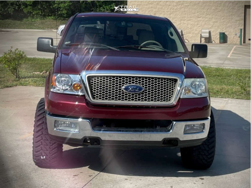 2004 Ford F-150 Wheel Offset Aggressive > 1" Outside Fender Suspension ...