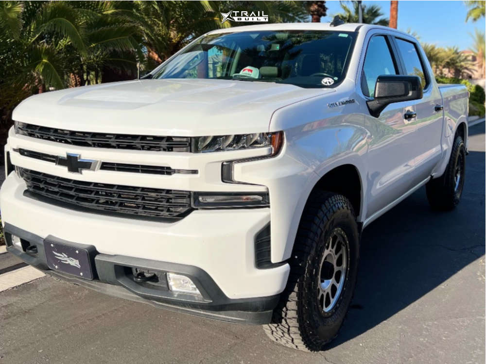 2019 Chevrolet Silverado 1500 Wheel Offset Aggressive > 1" Outside ...