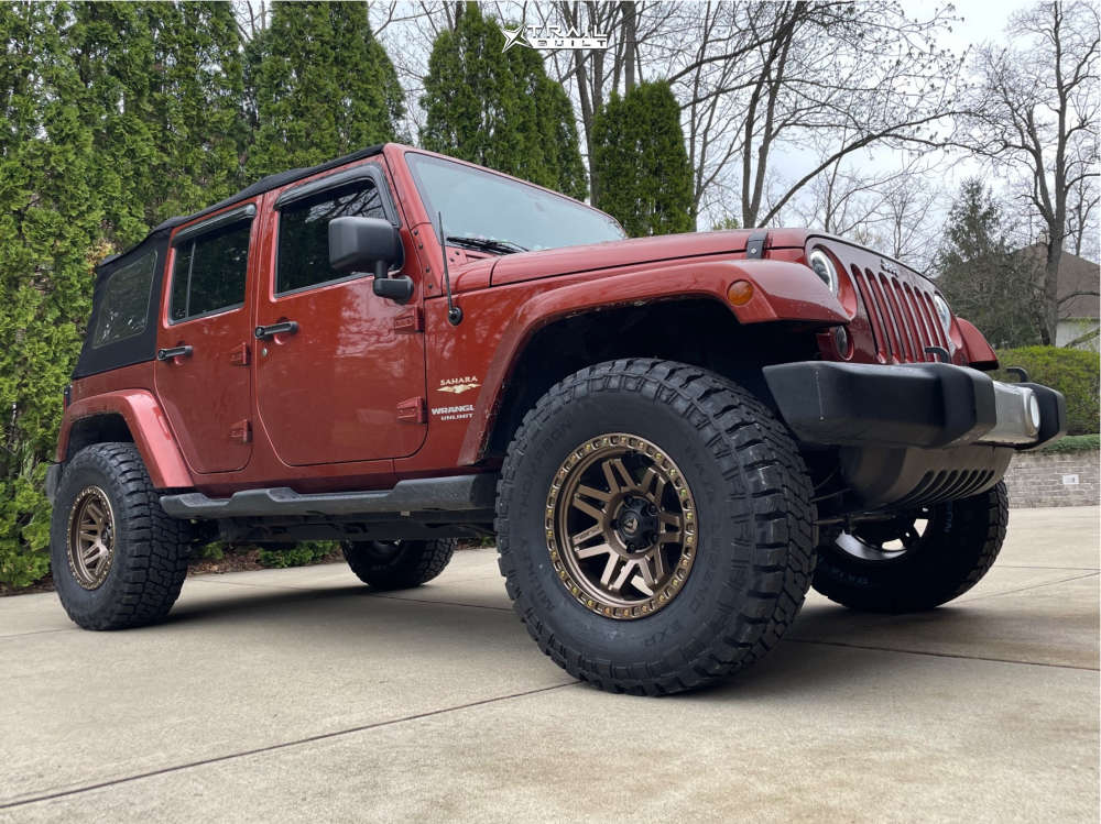 2014 Jeep Wrangler Wheel Offset Aggressive > 1" Outside Fender ...
