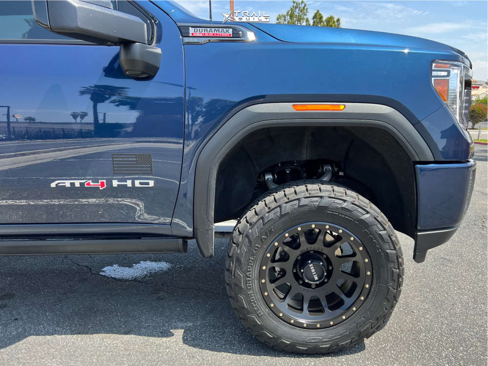 2022 GMC Sierra 2500 HD Wheel Offset Aggressive > 1" Outside Fender ...