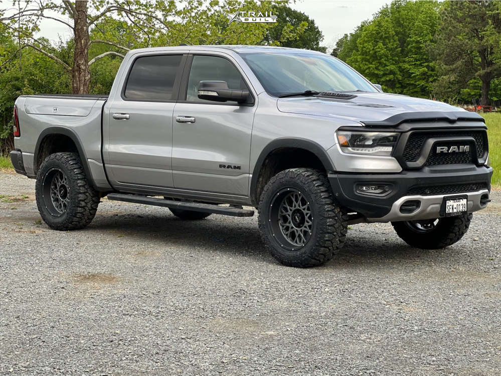 2019 Ram 1500 Wheel Offset Aggressive > 1" Outside Fender Leveling Kit ...