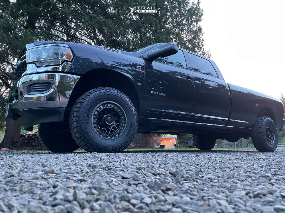2020 Ram 3500 Wheel Offset Aggressive > 1" Outside Fender Suspension ...