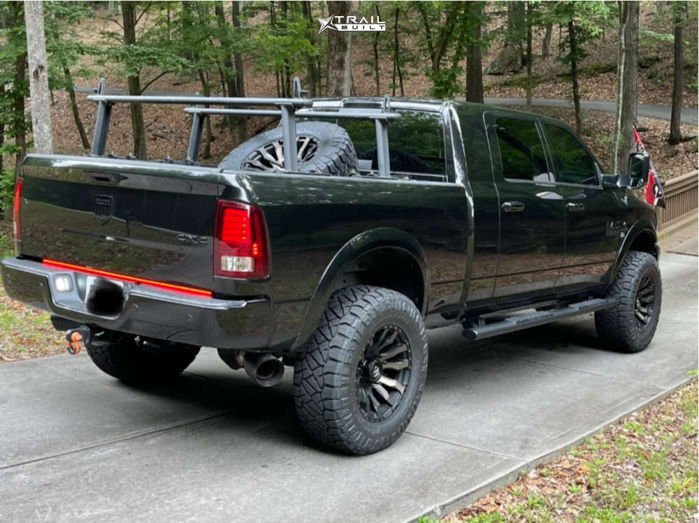 2017 Ram 3500 Wheel Offset Aggressive > 1" Outside Fender Leveling Kit ...