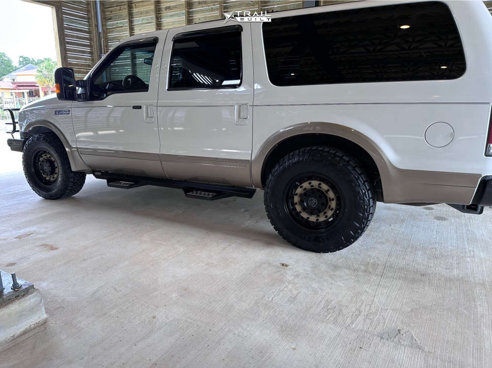 2001 Ford Excursion Wheel Offset Aggressive > 1" Outside Fender ...