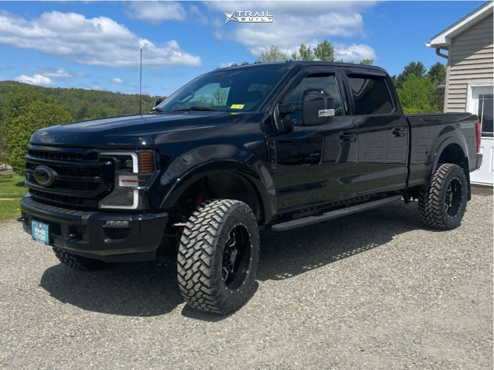 2022 Ford F-250 Super Duty Wheel Offset Aggressive > 1" Outside Fender ...
