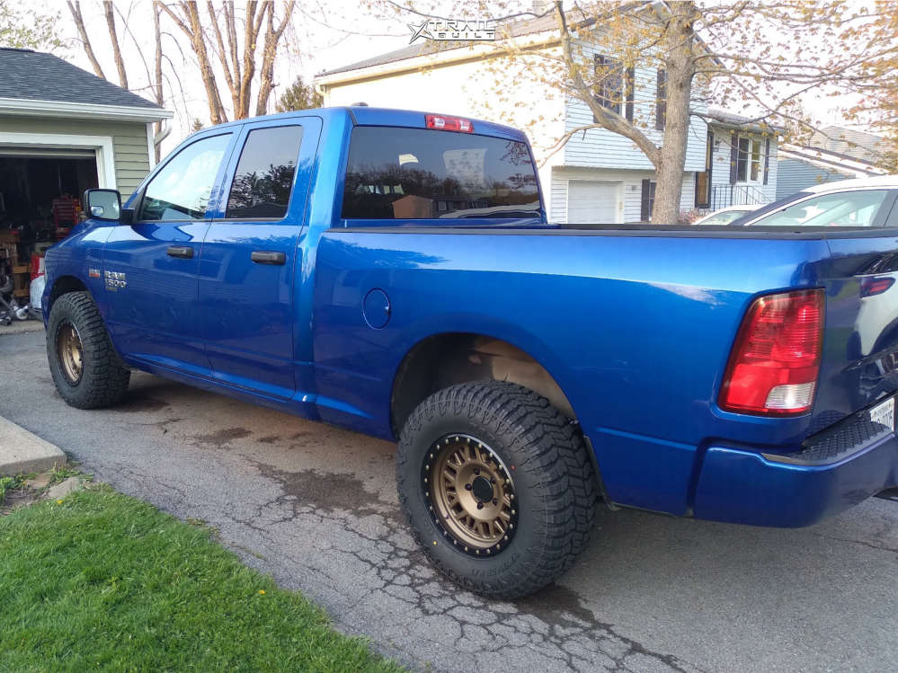 2019 Ram 1500 Classic Wheel Offset Aggressive > 1" Outside Fender Stock ...