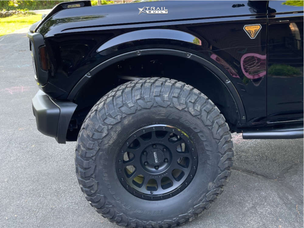 2023 Ford Bronco Wheel Offset Aggressive > 1" Outside Fender Leveling ...