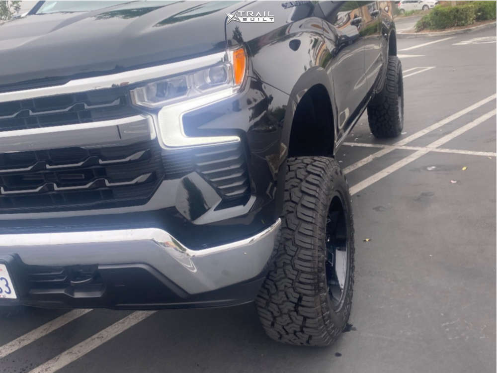 2023 Chevrolet Silverado 1500 Wheel Offset Aggressive > 1" Outside ...