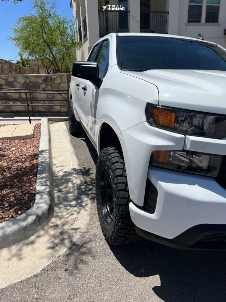 2020 Chevrolet Silverado 1500 Wheel Offset Slightly Aggressive Leveling ...