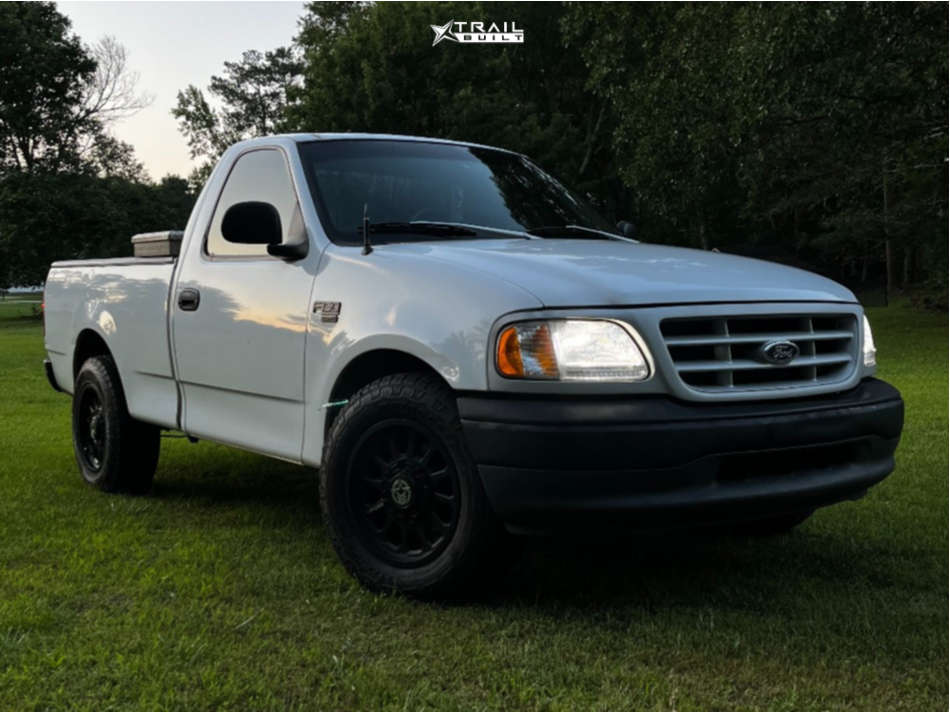 1999 Ford F-150 Wheel Offset Aggressive > 1" Outside Fender Stock ...