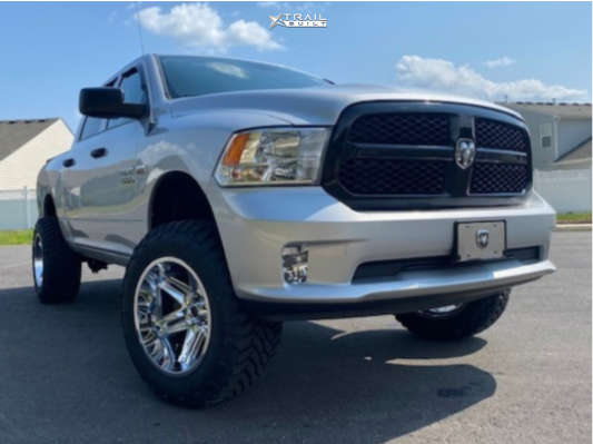 2015 Ram 1500 Wheel Offset Aggressive > 1" Outside Fender Suspension ...