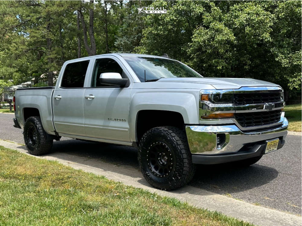 2017 Chevrolet Silverado 1500 Wheel Offset Slightly Aggressive ...