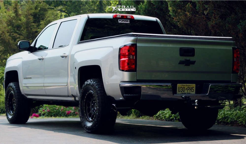 2017 Chevrolet Silverado 1500 Wheel Offset Slightly Aggressive ...