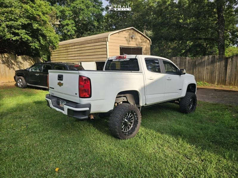 2016 Chevrolet Colorado Wheel Offset Aggressive > 1" Outside Fender ...