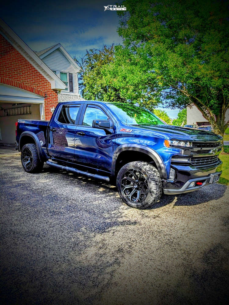 2021 Chevrolet Silverado 1500 Wheel Offset Aggressive > 1" Outside ...
