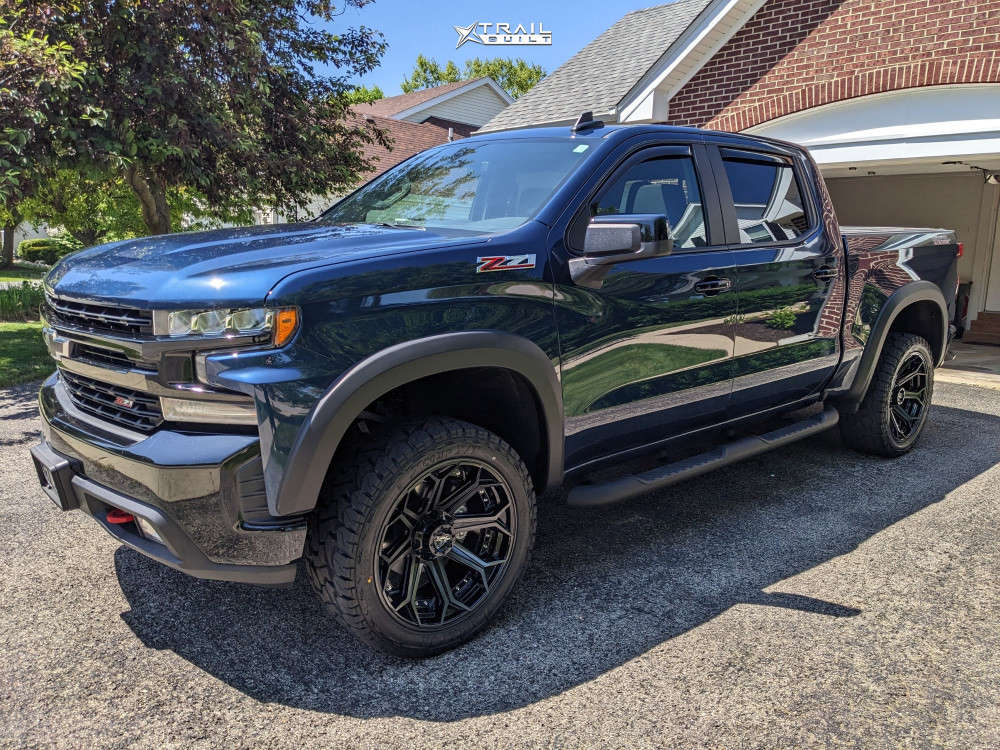2021 Chevrolet Silverado 1500 Wheel Offset Aggressive > 1" Outside ...