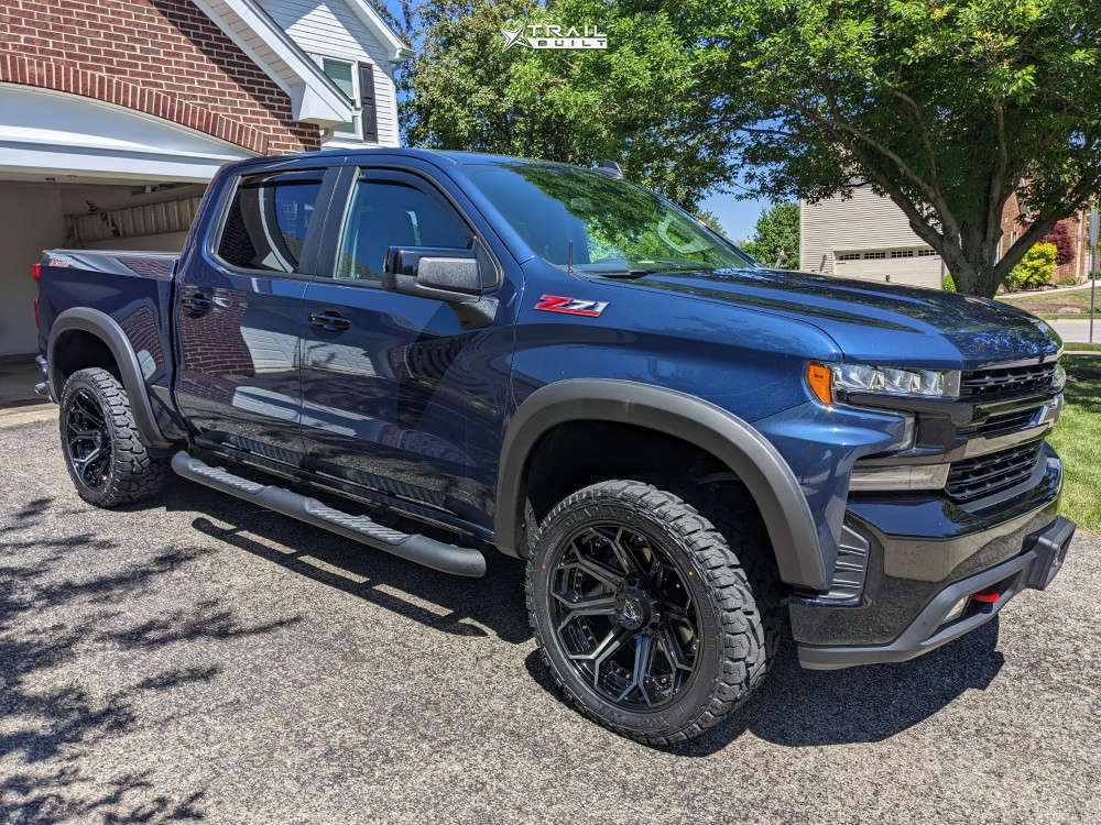 2021 Chevrolet Silverado 1500 Wheel Offset Aggressive > 1" Outside ...
