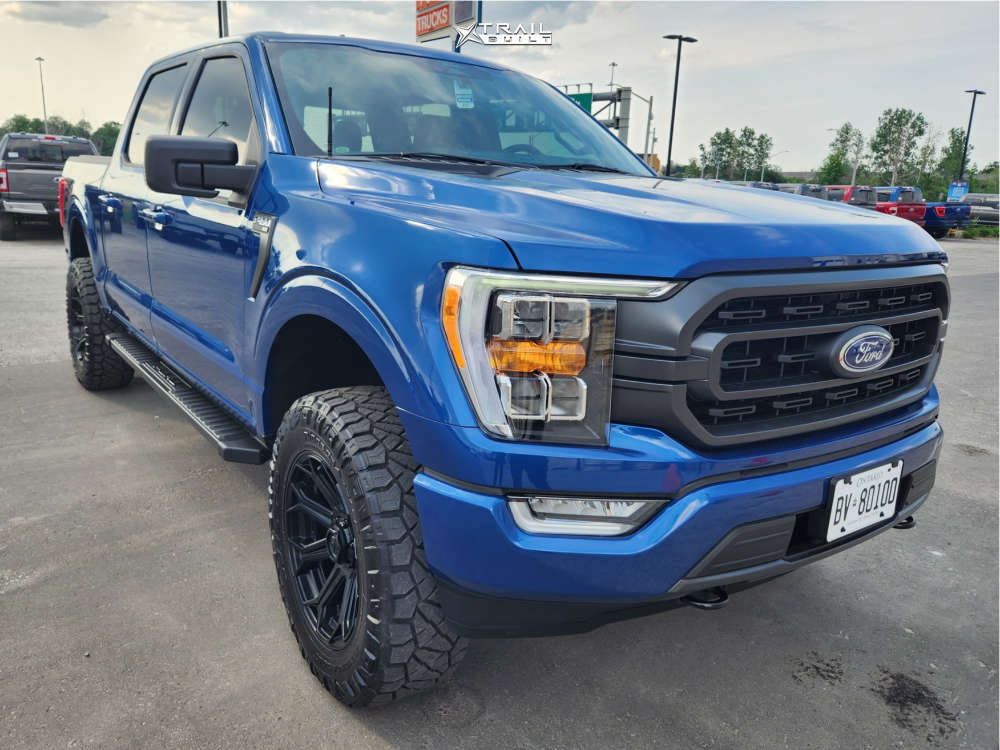2022 Ford F-150 Wheel Offset Slightly Aggressive Suspension Lift 3 ...