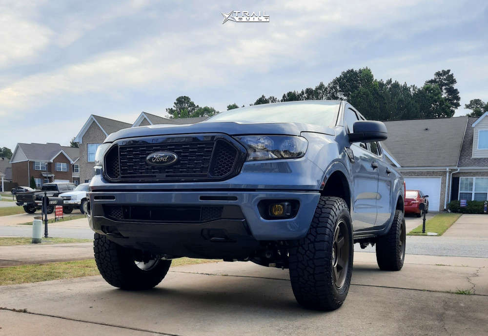 2023 Ford Ranger Wheel Offset Aggressive > 1" Outside Fender Leveling ...