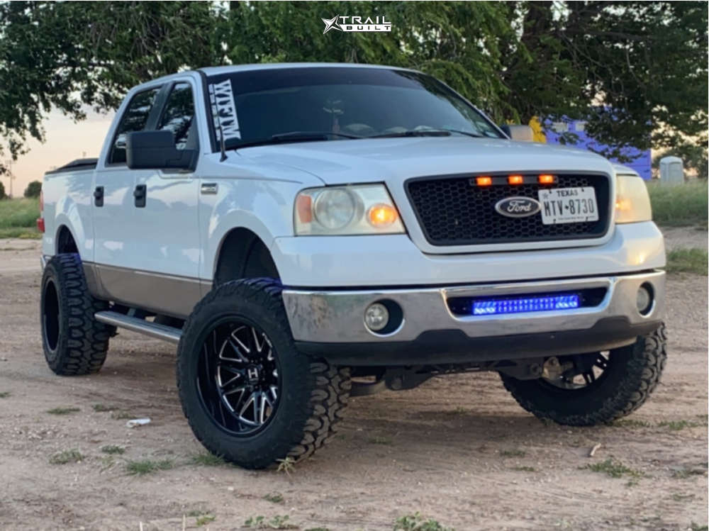 2006 Ford F-150 Wheel Offset Super Aggressive 3"-5" Suspension Lift 6 ...