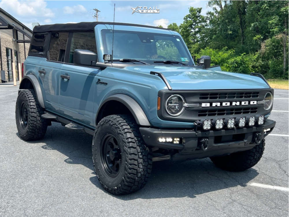 2021 Ford Bronco Wheel Offset Aggressive > 1" Outside Fender Suspension ...