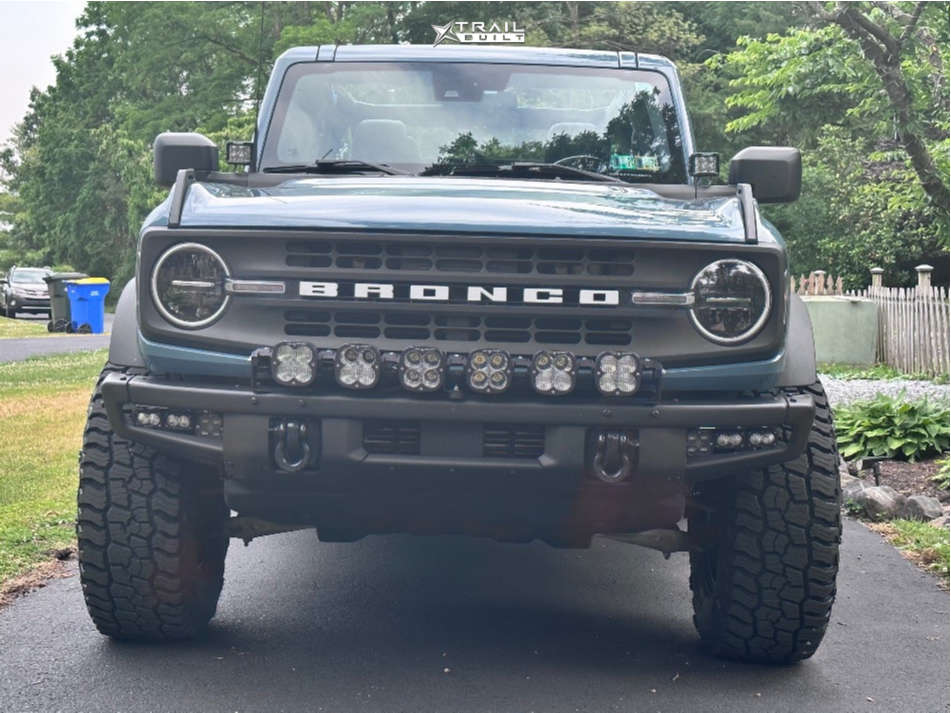 2021 Ford Bronco Wheel Offset Aggressive > 1" Outside Fender Suspension ...