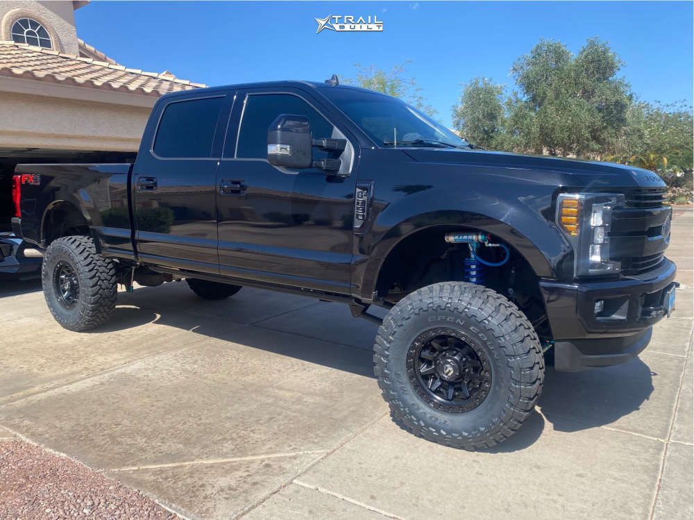 2019 Ford F-250 Super Duty Wheel Offset Aggressive > 1" Outside Fender ...