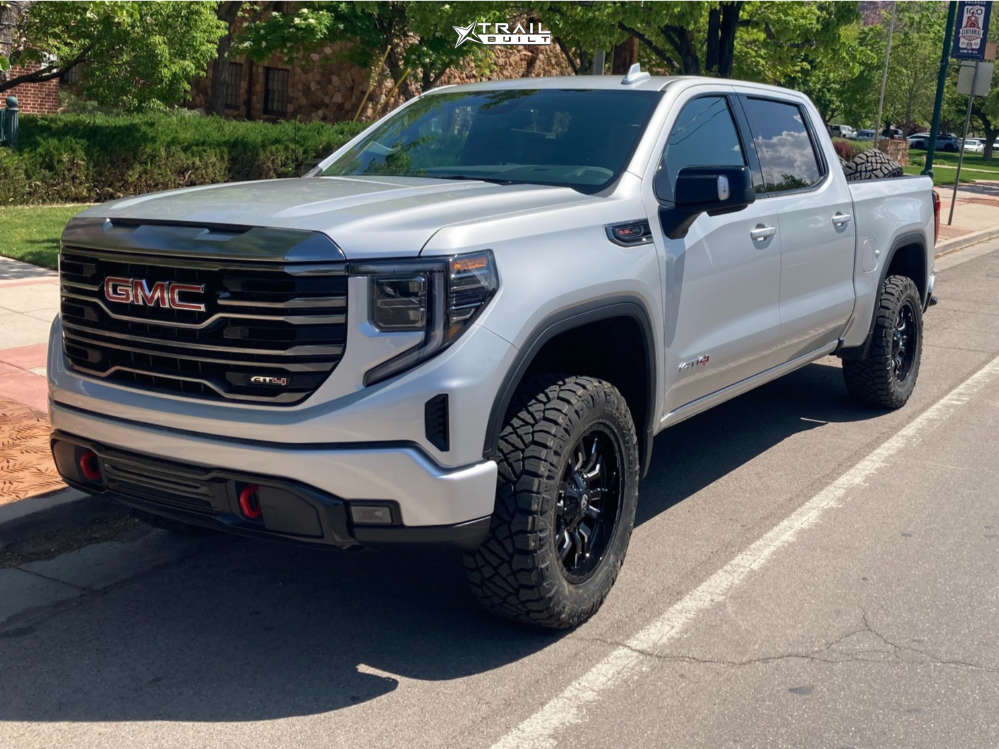 2022 GMC Sierra 1500 Wheel Offset Aggressive > 1" Outside Fender ...