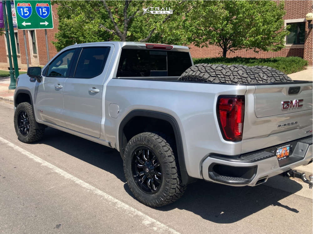 2022 GMC Sierra 1500 Wheel Offset Aggressive > 1" Outside Fender ...