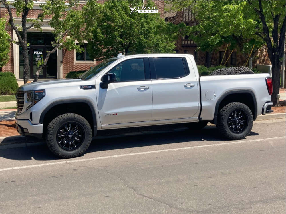 2022 GMC Sierra 1500 Wheel Offset Aggressive > 1" Outside Fender ...