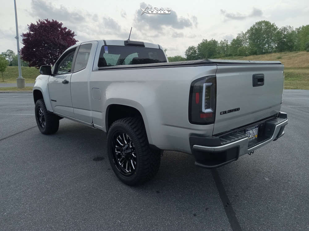 2019 Chevrolet Colorado Wheel Offset Slightly Aggressive Leveling Kit ...