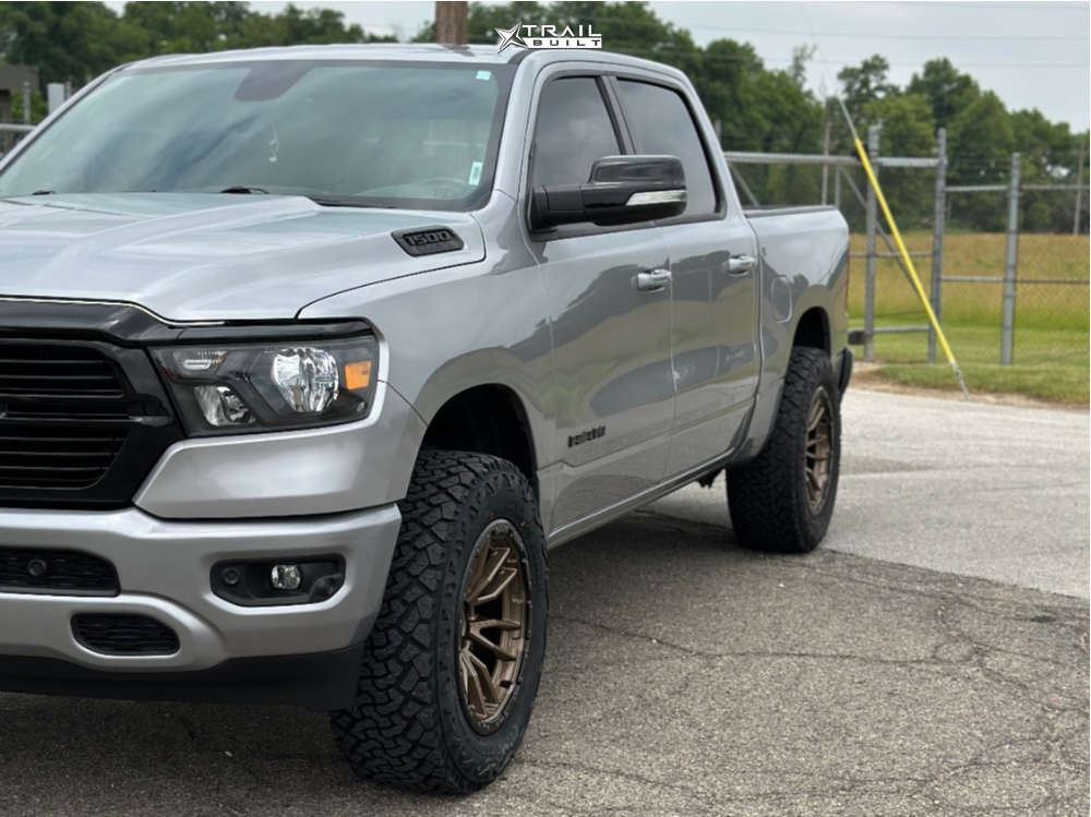 2021 Ram 1500 Wheel Offset Aggressive > 1" Outside Fender Leveling Kit ...