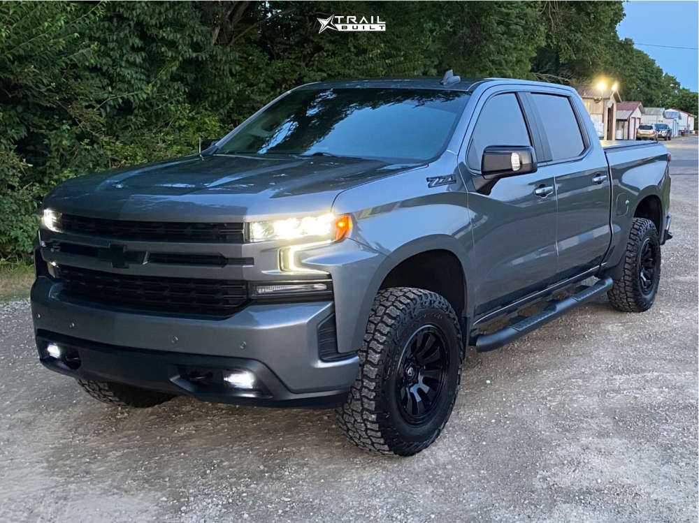 2020 Chevrolet Silverado 1500 Wheel Offset Slightly Aggressive Leveling ...