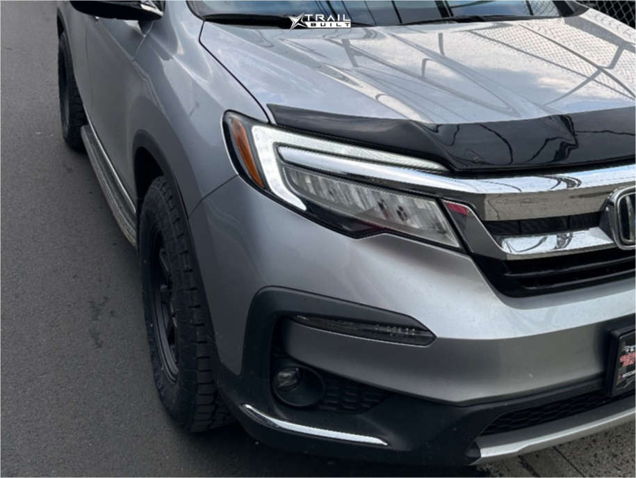 2019 Honda Pilot Wheel Offset Aggressive > 1" Outside Fender Stock ...