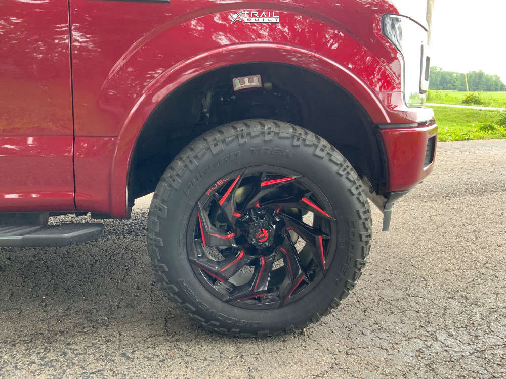 2018 Ford F-150 Wheel Offset Aggressive > 1" Outside Fender Leveling ...