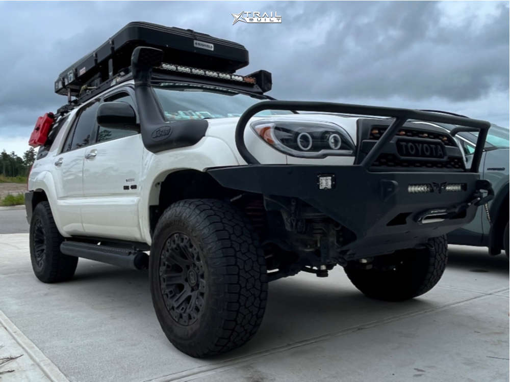 2007 Toyota 4Runner Wheel Offset Aggressive > 1" Outside Fender ...