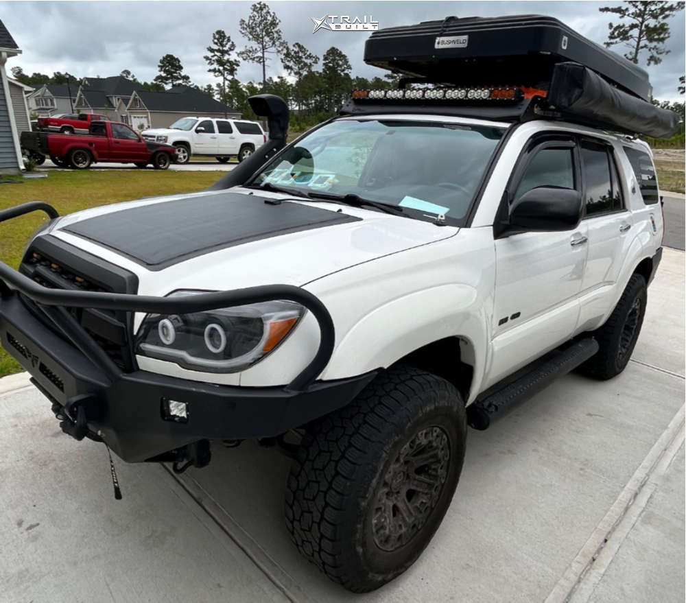 2007 Toyota 4Runner Wheel Offset Aggressive > 1" Outside Fender ...