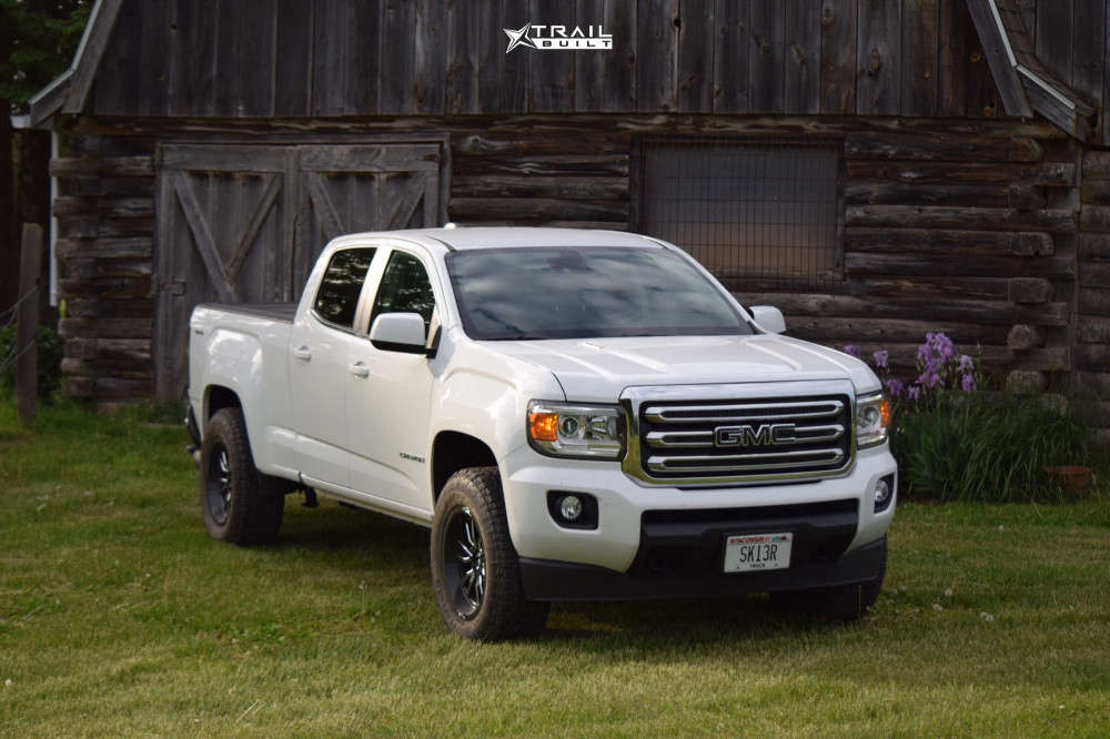 2018 GMC Canyon Wheel Offset Aggressive > 1" Outside Fender Leveling ...