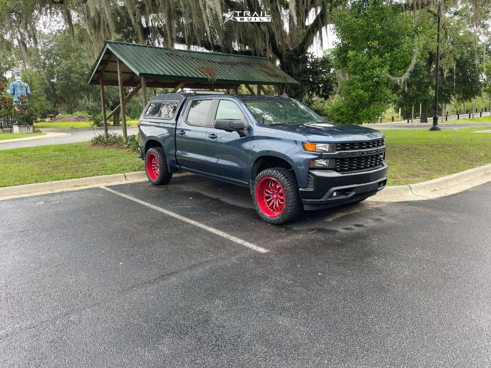 2021 Chevrolet Silverado 1500 Wheel Offset Aggressive > 1" Outside ...