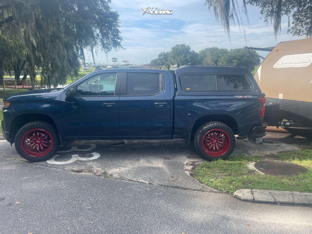 2021 Chevrolet Silverado 1500 Wheel Offset Aggressive > 1" Outside ...
