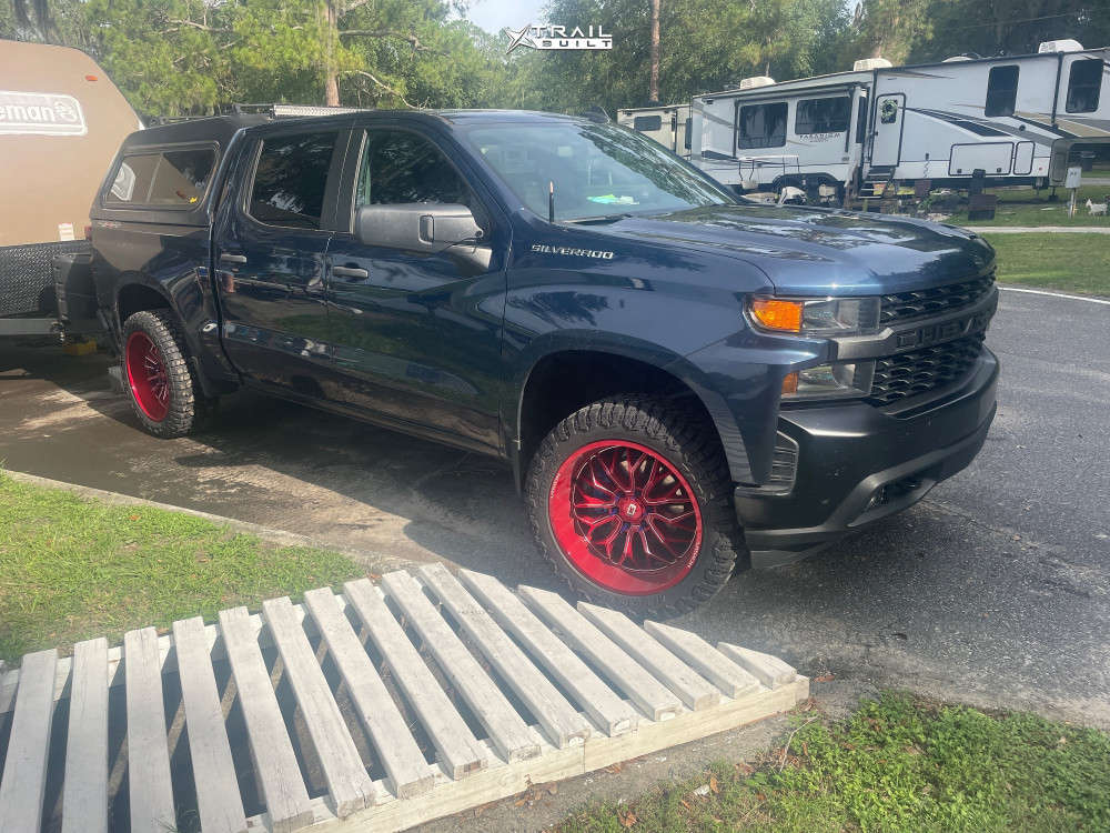 2021 Chevrolet Silverado 1500 Wheel Offset Aggressive > 1" Outside ...