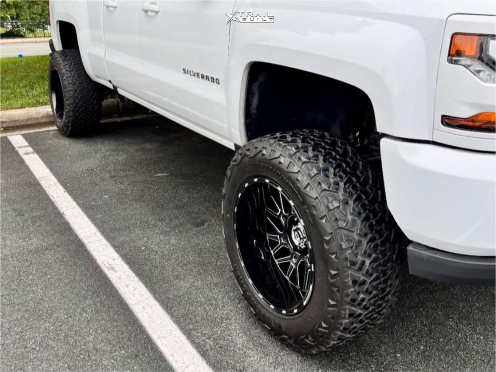 2016 Chevrolet Silverado 1500 Wheel Offset Super Aggressive 3"-5 ...