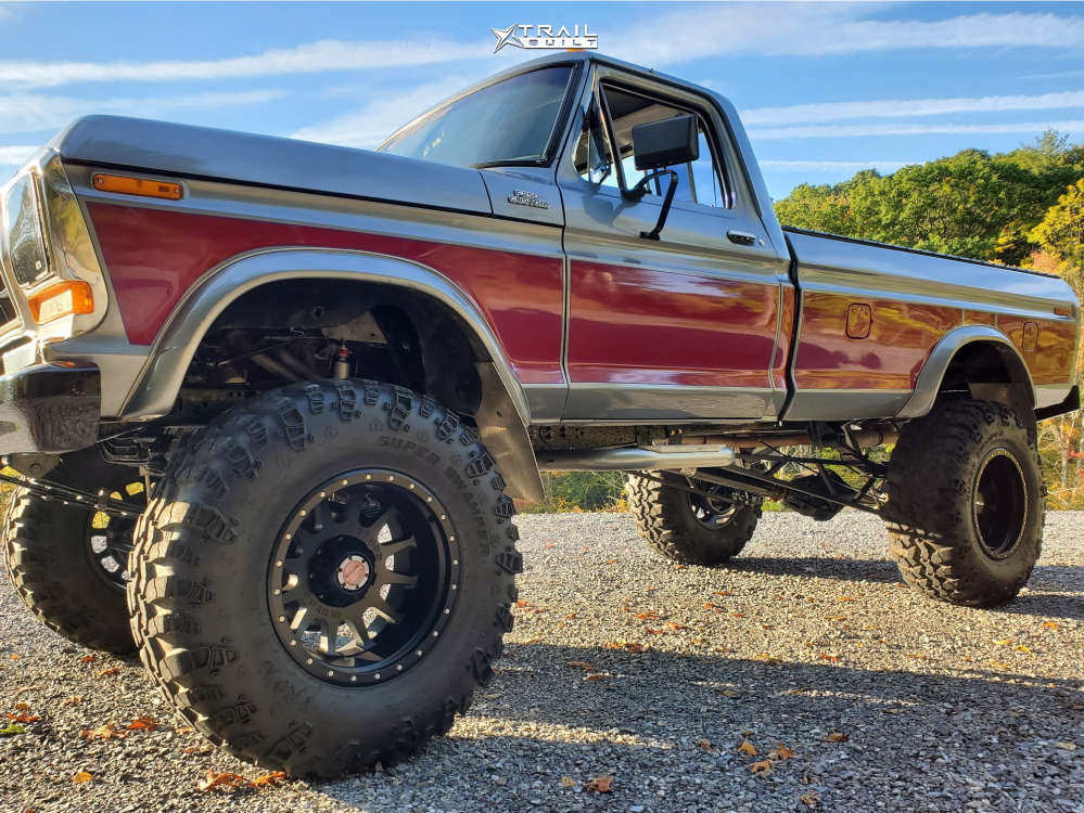 1979 Ford F-250 Wheel Offset Super Aggressive 3"-5" Suspension Lift 6 ...
