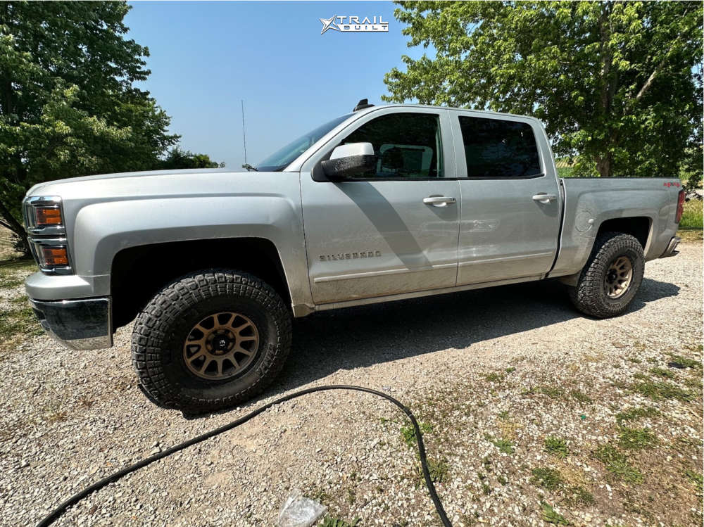 2015 Chevrolet Silverado 1500 Wheel Offset Slightly Aggressive ...